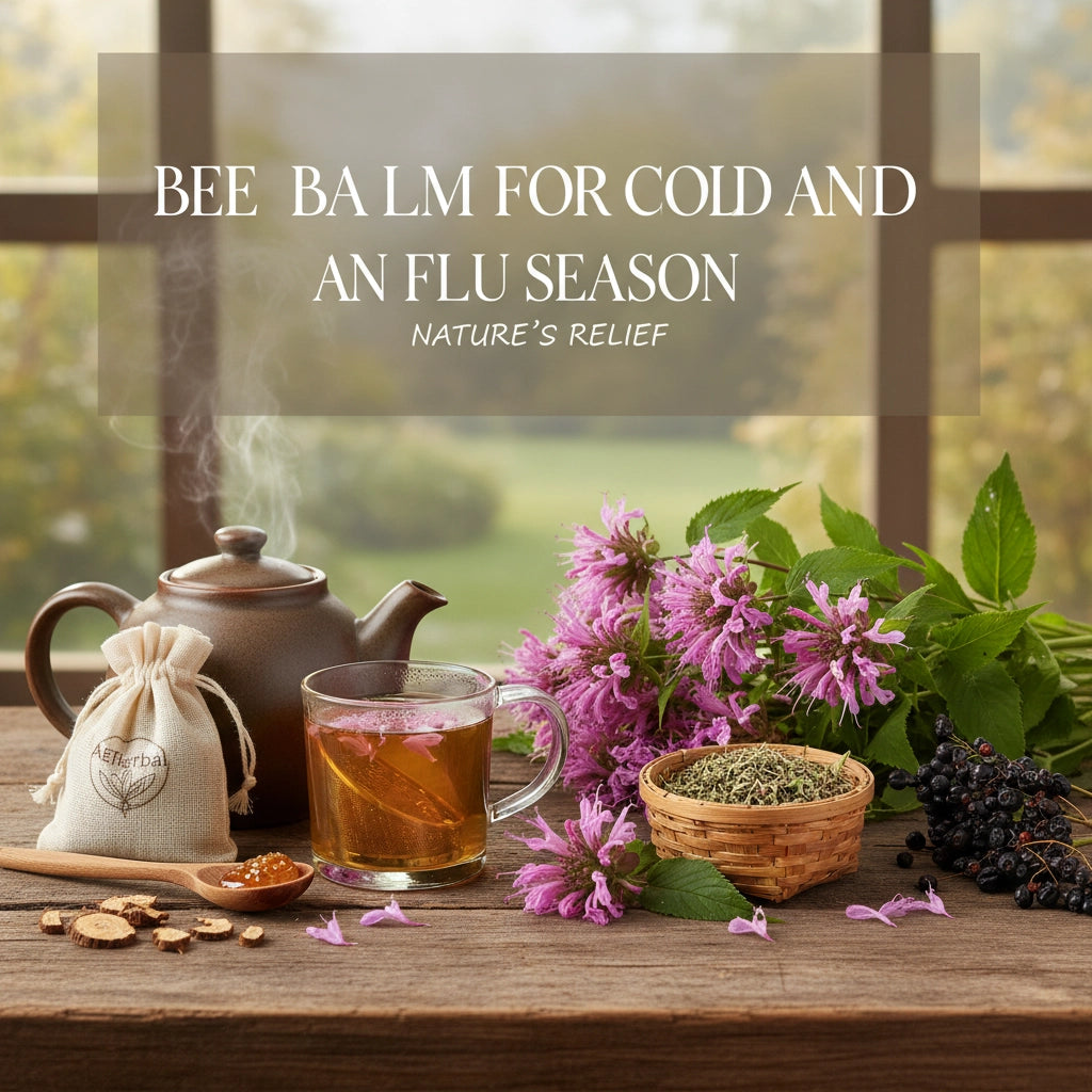 Bee Balm for Cold and Flu Season: Nature's Relief – AEtherbal